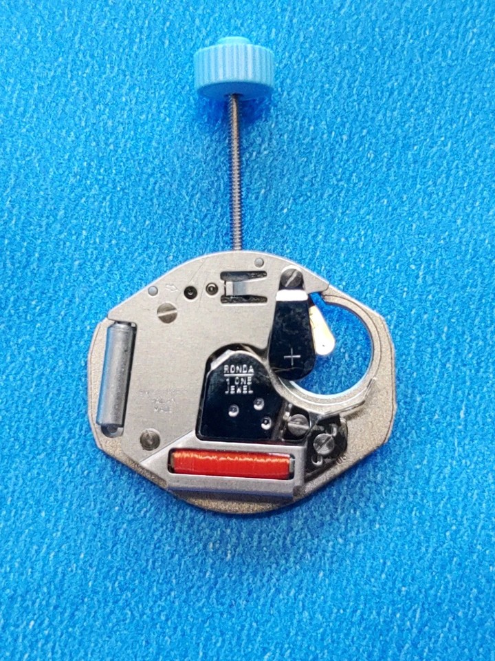 Ronda 762-1 Jewel Quartz Movement. 2 Hands NOS. Set, Run, Keeps Time ...