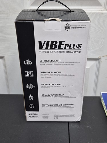 Bosbos Wireless Bluetooth Party Speaker Vibe Plus Full Spectrum LED ...