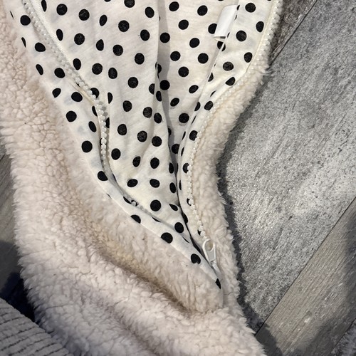 FABULOUS FURS DONNA SALYERS BABY 6-12 MONTH JUMPSUIT FOOTED MITTED 100% ...