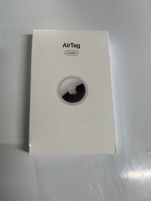 Apple Airtag Air Tag 4 Pack New IN BOX SEALED | eBay
