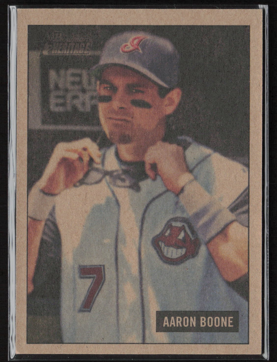 2005 Bowman Heritage #54 Aaron Boone Cleveland Indians Card | eBay