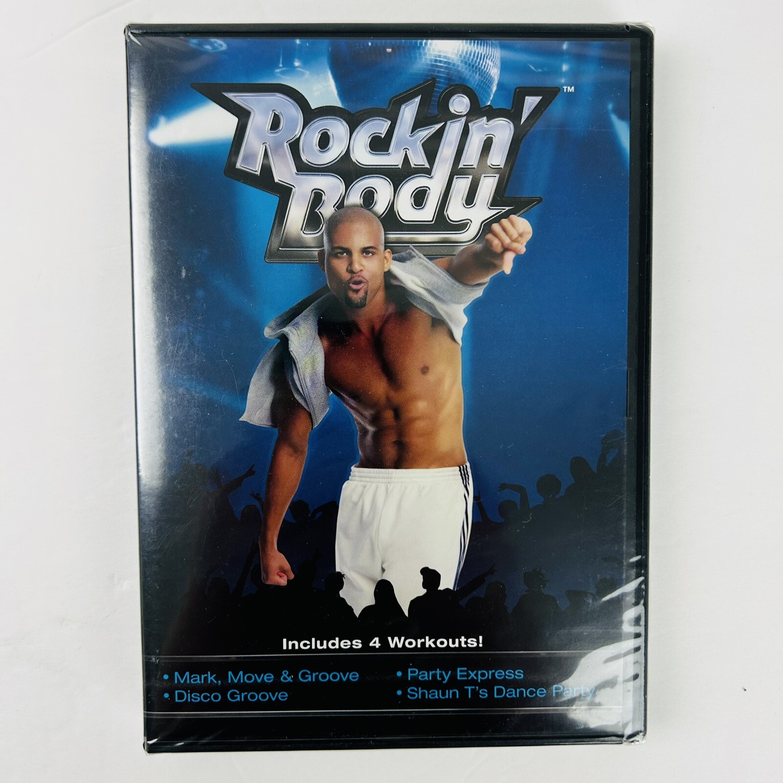 Rockin’ Body Beachbody (DVD, 2008) 4 Workouts Shaun T Disco Groove NEW ...