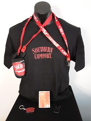 Southern Comfort Pack - Small T-Shirt + Lanyard + Cooler+Keyring+Cards ...