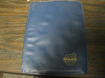 1963 Volvo 121/122 Instruction Owner's Accessories Warranty Book ...