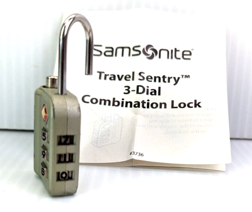 Samsonite Travel Combination Lock Luggage TSA002 Set Your Own Combo | eBay