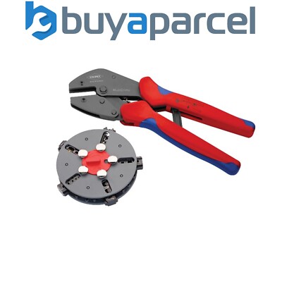 Knipex 97 33 02 Multicrimp Pliers Set - 5 Quick Change Cartridges ...