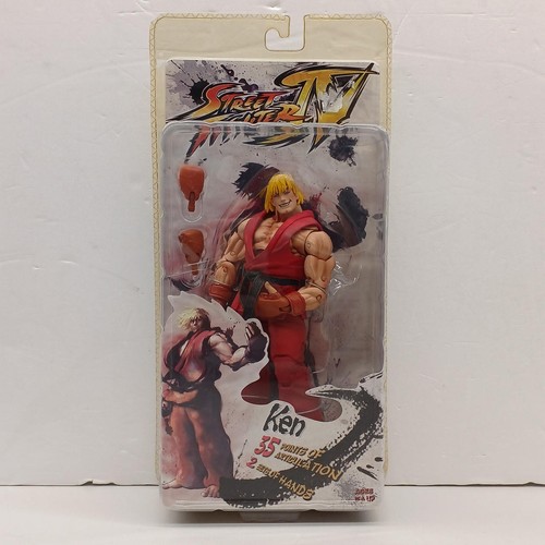 Neca Street Fighter 4 Ken Player Select Action Figure Used | eBay