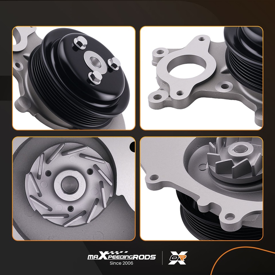 Engine Water Pump for Ford F-150 Transit V6 3.3L 3.5L 3.7L 2011-2020 ...