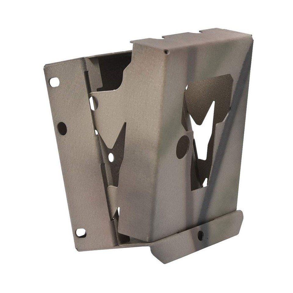 Theft-Deterrent Powder-Coated Steel Security Box Compatible with Covert ...