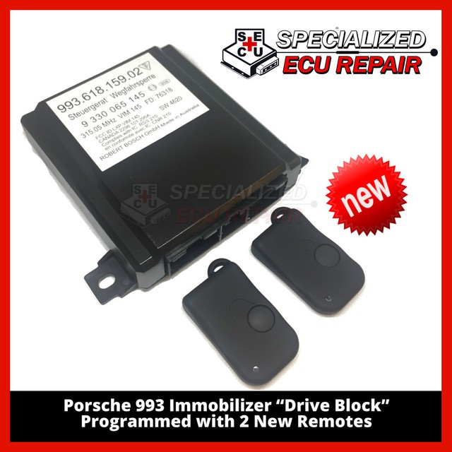 Porsche 993 Immobilizer Control Unit With Programming Code for sale ...