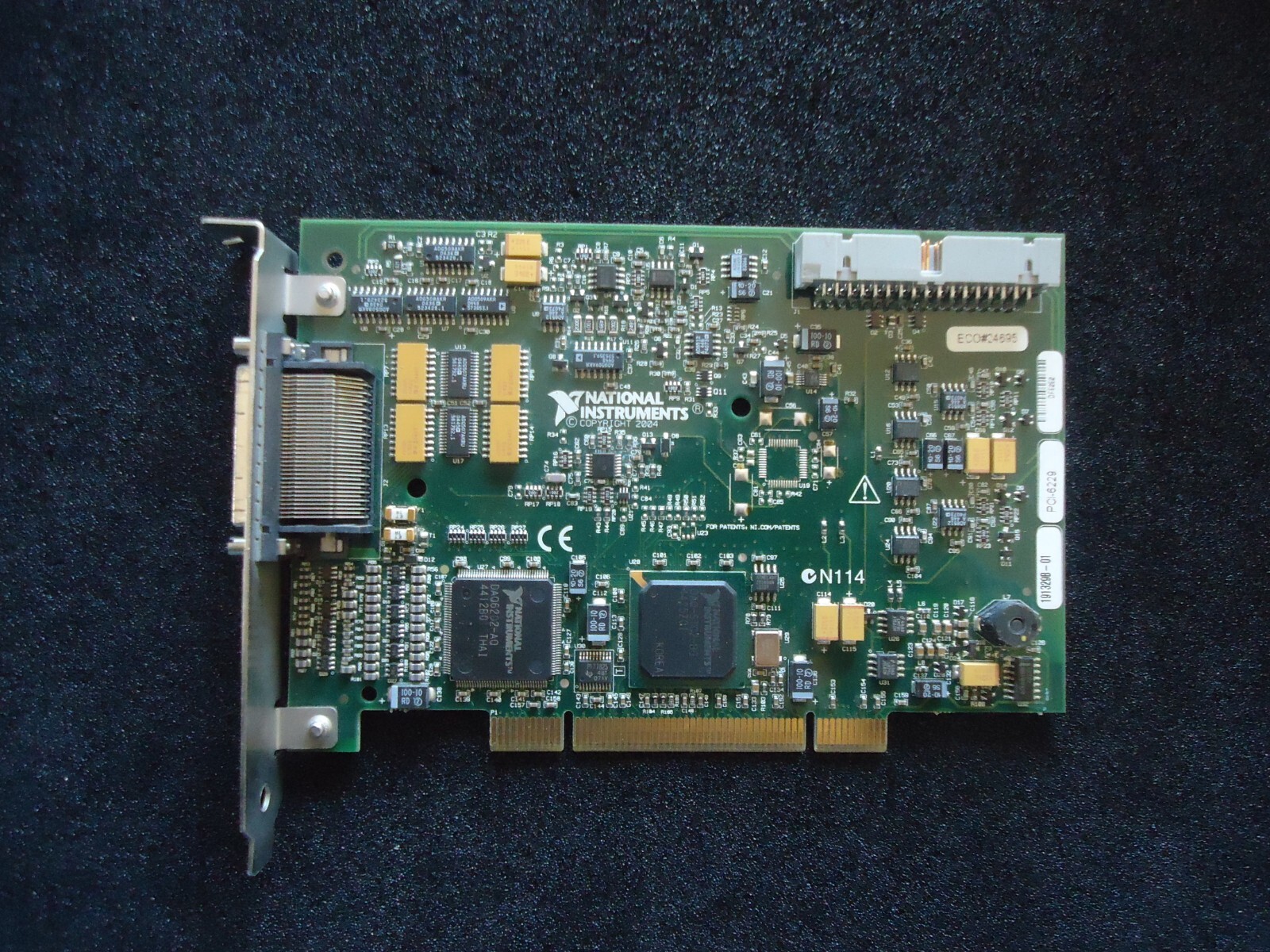 National Instrument (NI) PCI-6229 Serial# DFE2E2 DAQ Data Acquisition ...