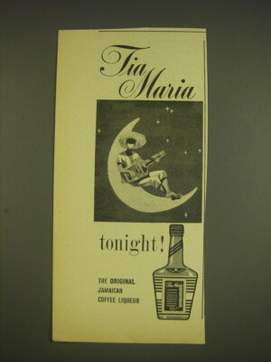 1963 Tia Maria Liqueur Ad - Tia Maria tonight! | eBay