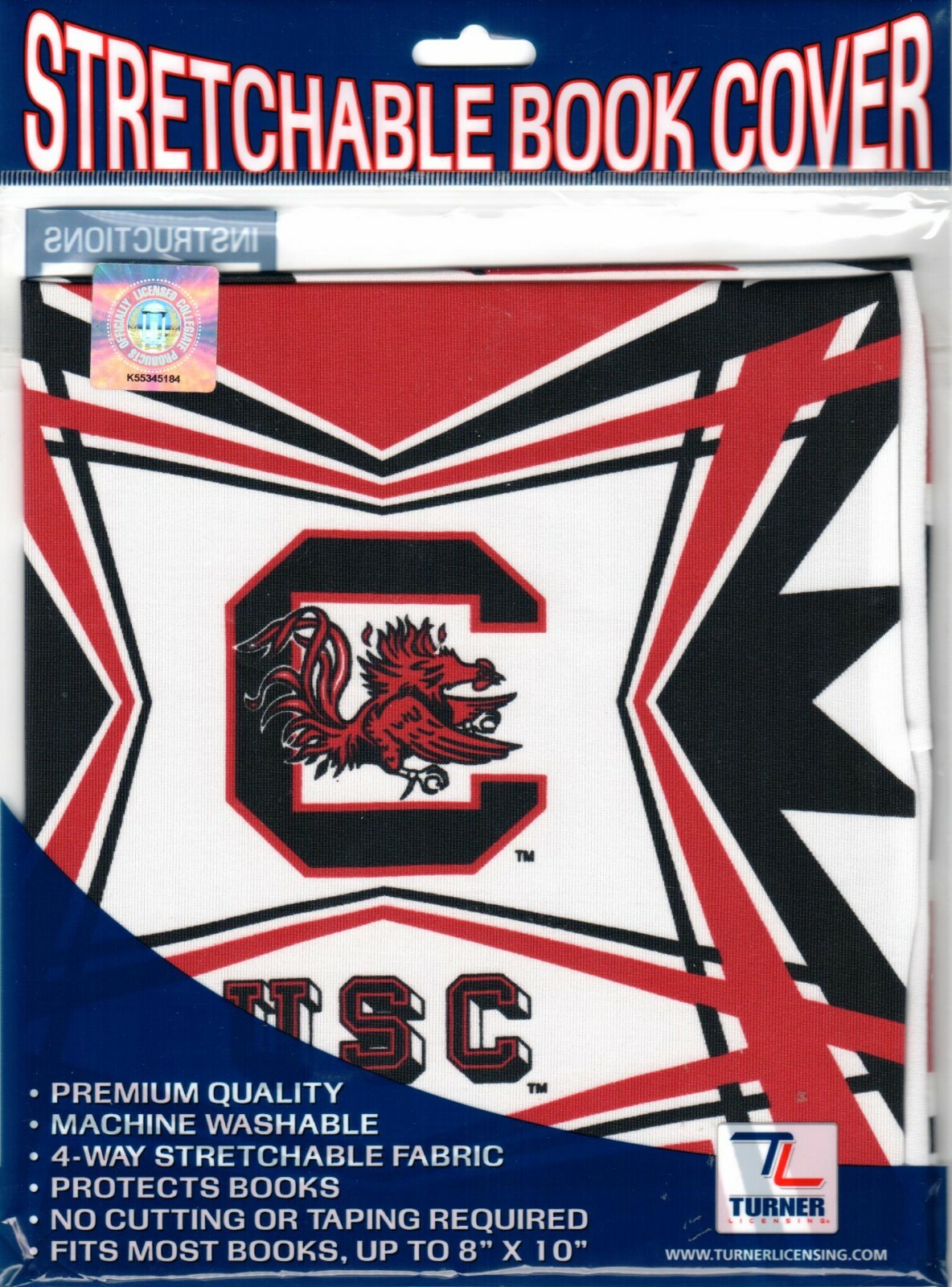 Book Cover USC University of South Carolina Gamecocks : Washable with ...