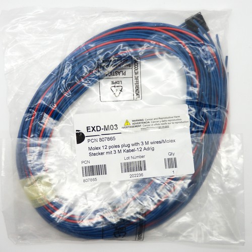Emerson Molex 12 Poles Plug Electronic Expansion Valve Cable Assembly ...