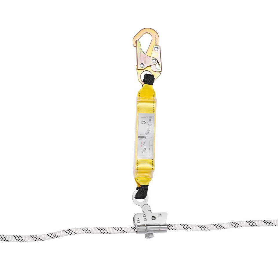 Fall Arrest Protection Equipment with 100ft Rope and Dual Alloy Steel ...