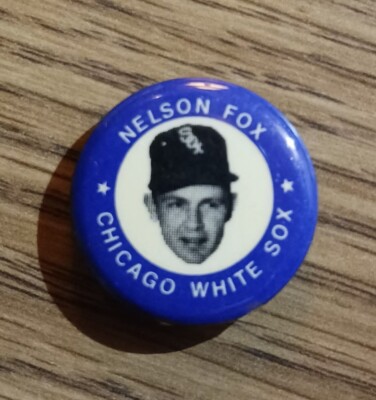 1969 MLBPA 7/8" Baseball Pin Back Button Nellie Fox | eBay