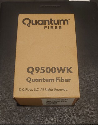 Quantum Fiber 360 wifi Q9500WK triband pod, wifi 6, brand new in box | eBay