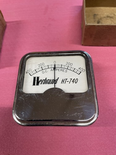 Vintage Herbrand No. Ht-740 Starter Current Indicator Amp Meter | eBay