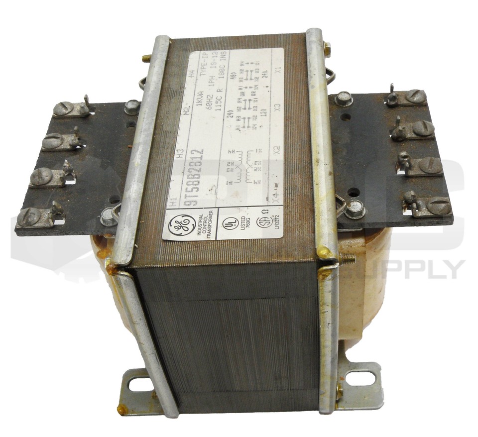 NEW GENERAL ELECTRIC 9T58B2812 INDUSTRIAL CONTROL TRANSFORMER 60HZ 1PH ...