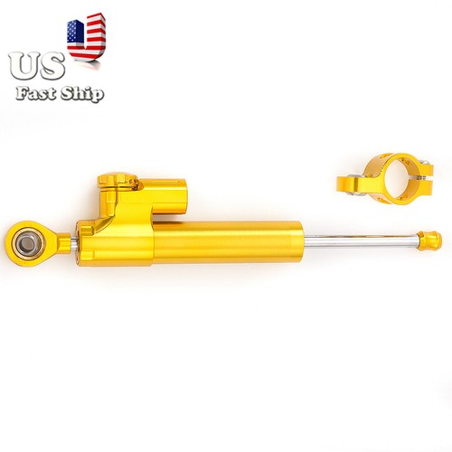 CNC Steering Damper Stabilizer Linear For GSXS1000 GSXR1300 GSX-S750 ...