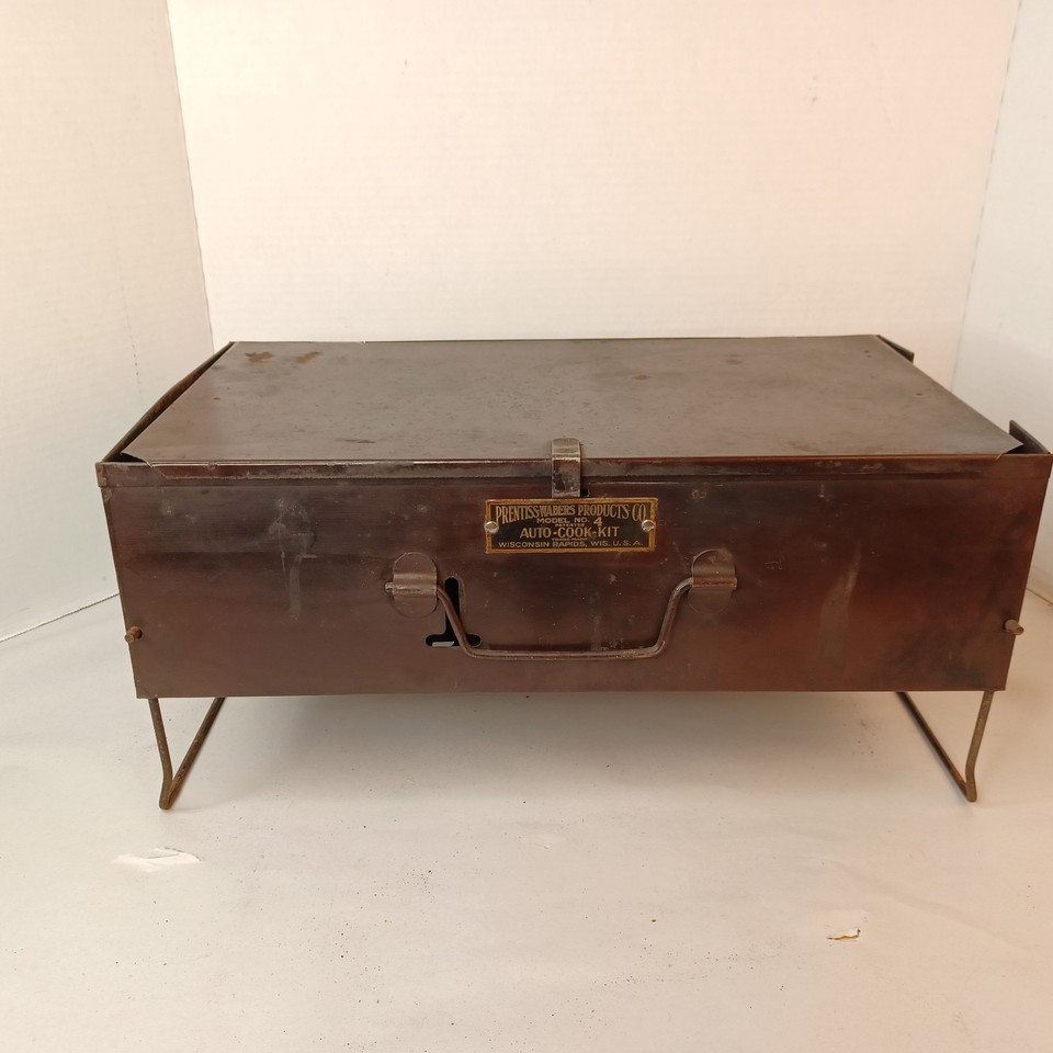Prentiss Wabers Auto Cook Kit Model 4 Cook Stove With Original Box ...