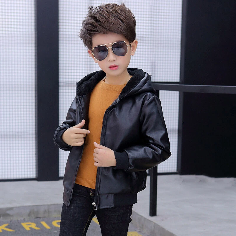 Biker Boys Leather Jacket