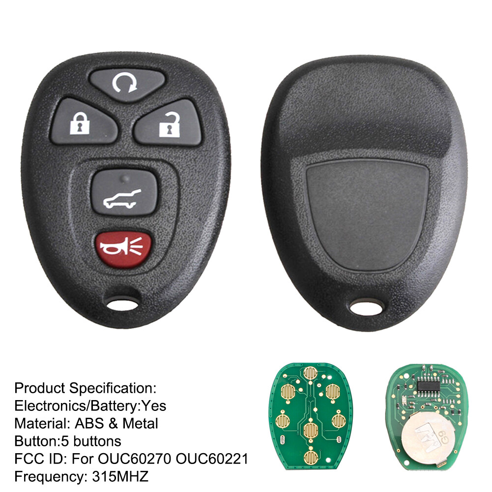 2 For 2008-2017 GMC Acadia Sierra Savana Yukon Buick Enclave 5B Remote ...