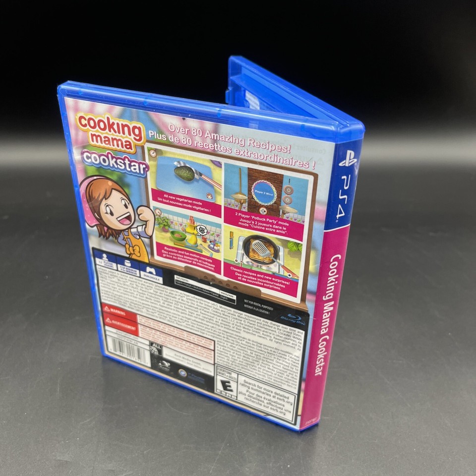 Cooking Mama Cookstar (Sony PlayStation PS4, 2021) Cleaned, Tested | eBay