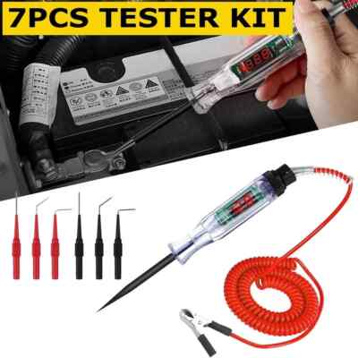 Digital Voltage Circuit Tester Automotive Test Probe Light Car Truck 6 ...