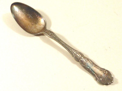 ANTIQUE VINTAGE OVAL SOUP SPOON 1835 R. WALLACE SILVER PLATE | eBay