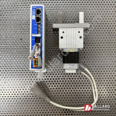 SMC JXC918-LEHZ32K2-22 Controller w/ LEHZ32K2-22-R5C918 Electric ...