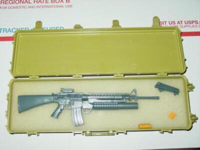 4D Assembling 1/6th M16A4 Assault Rifle US Army W Grenade Launcher Gun ...