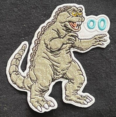 GODZILLA monster 4" MINYA Embroidered figure PATCH Monsterverse Monarch ...