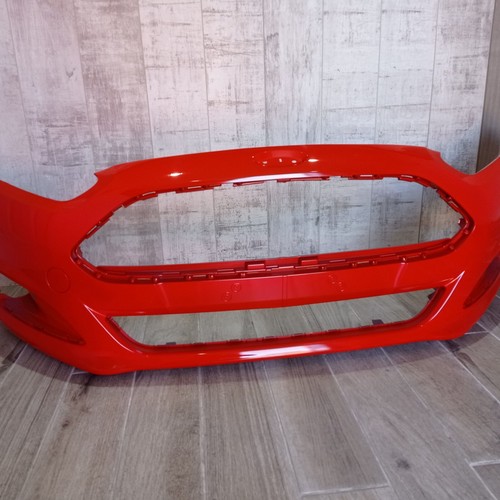 FORD FIESTA NEW FRONT BUMPER 2013-2017 PAINTED “RACE RED” | eBay