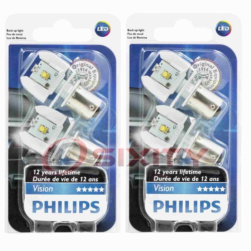 2 pc Philips Back Up Light Bulbs for Jeep Cherokee CJ3 CJ5 CJ5A CJ6 ...