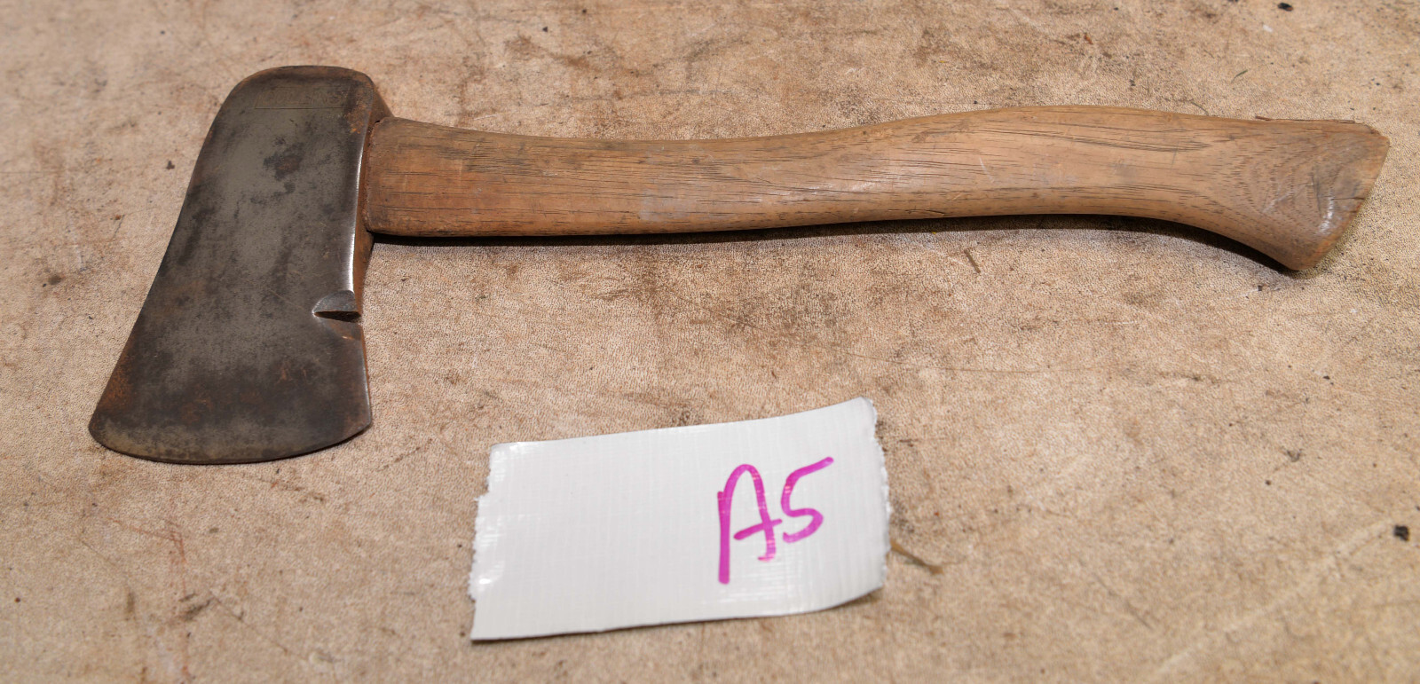 Rare Collins embossed logo axe collectible hatchet Champion throwing ax ...