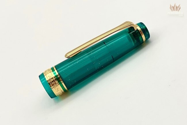 SAILOR LIMITED EDITION PROFESSIONAL GEAR SLIM BLUE GREEN NEBULA ...