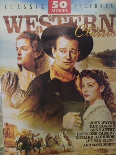 Western Classics (DVD) Classic Features 50 Movies 826831070070| eBay