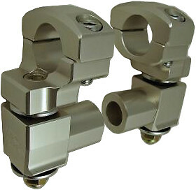 ROX 1R-AV2PP 2" PIVOTING ANTI-VIBE BAR RISERS FOR 1 1/8" HANDLEBAR | eBay