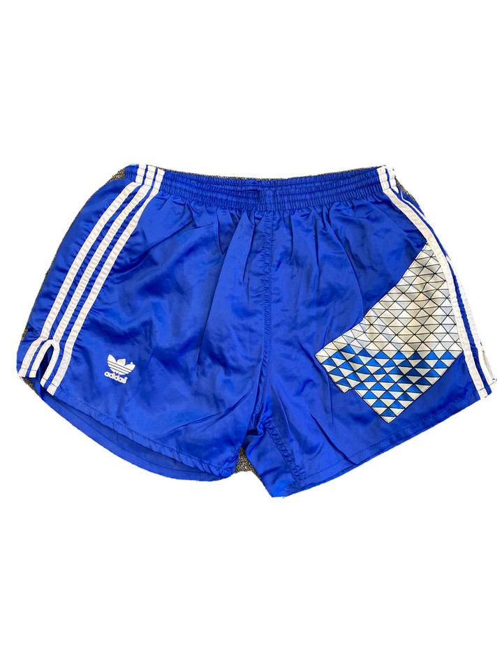 PANTALONCINI ADIDAS NYLON SPRINTER SHINY SHORTS GLANZ PANTS VINTAGE ...