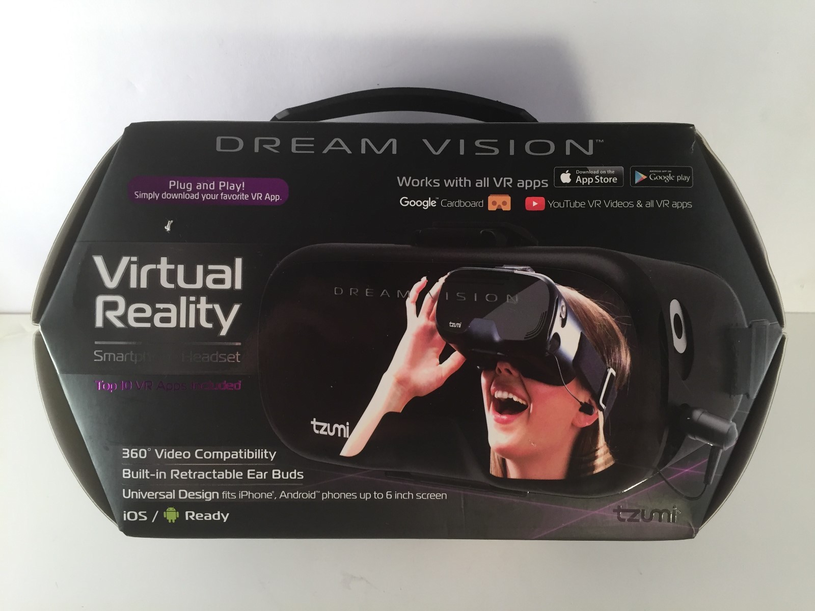 TZUMI DREAM VISION VIRTUAL REALITY SMARTPHONE HEADSET Brand New in ...