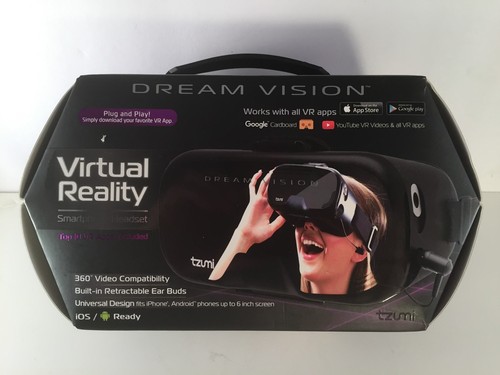 TZUMI DREAM VISION VIRTUAL REALITY SMARTPHONE HEADSET Brand New in ...