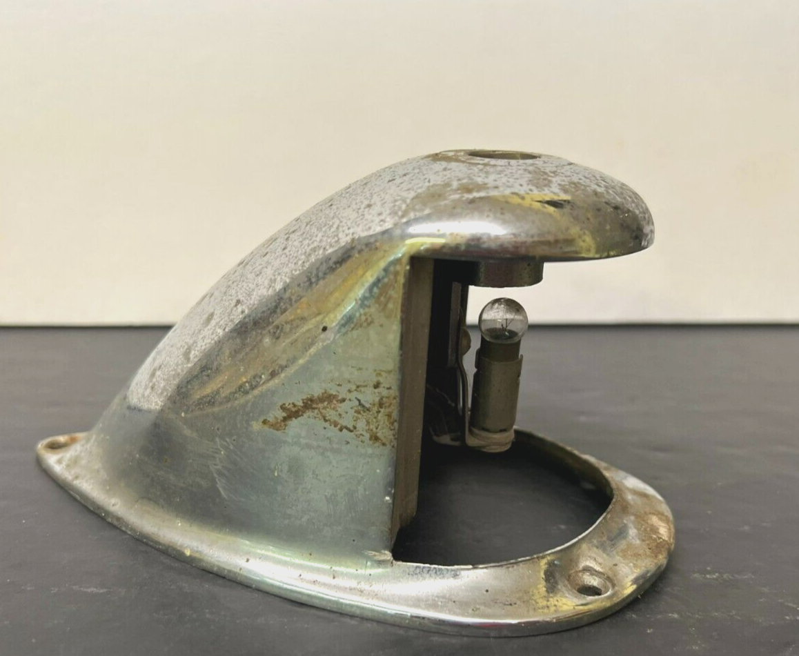 Vintage Perko/Chris Craft (?) Chrome Teardrop Marine Light | eBay