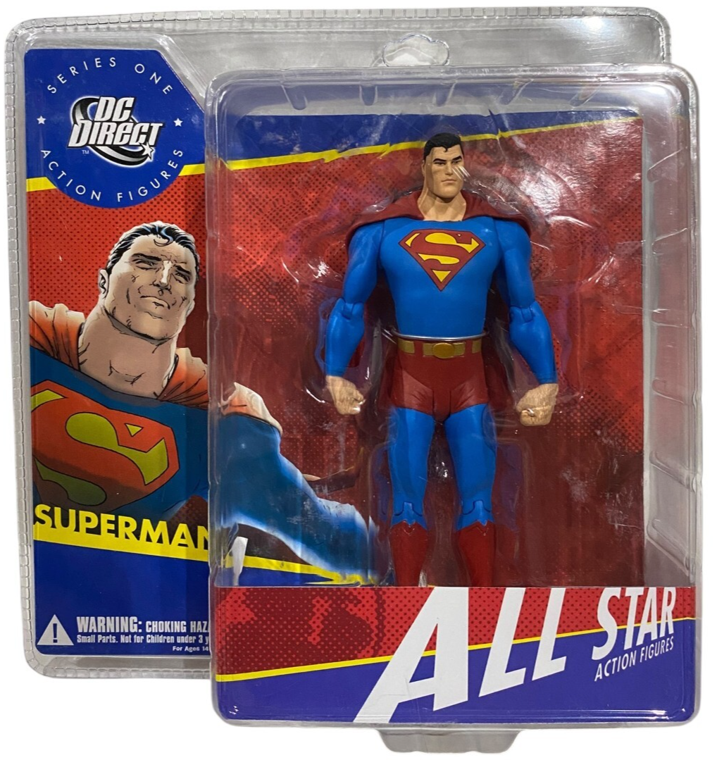 DC Direct All Star Superman Action Figure Series 1 Superman NEW Frank ...