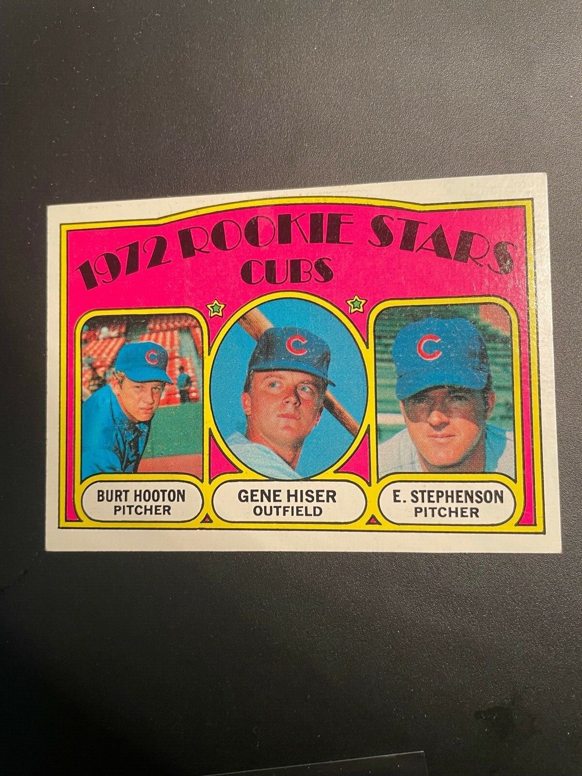 1972 Topps Chicago Cubs Rookie Stars #61 - Burt Hooten RC | eBay