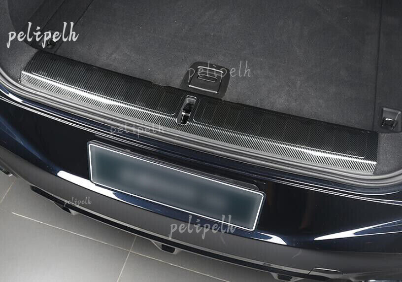 Rear Bumper Protector Guard Trim Fit For BMW X6 G06 2020-2022 Carbon ...