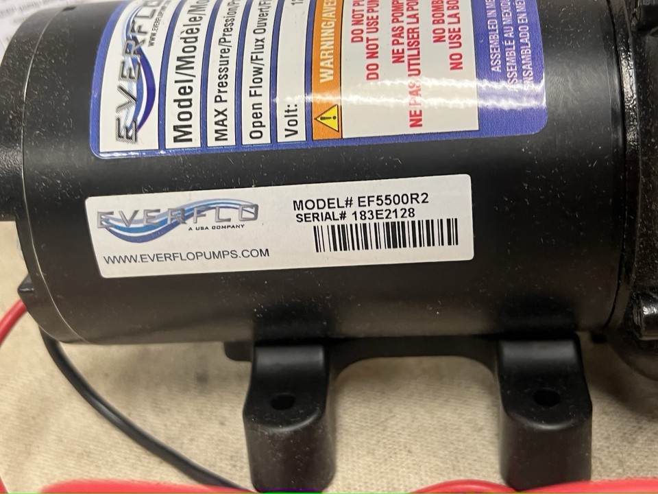 EVERFLO EF5500-BOX Electric Sprayer Pump Demand Pressure Switch ...
