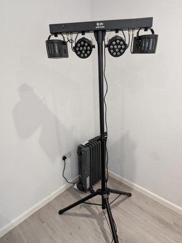 QTX Derby Fx LED Party Bar All-in-One DJ Disco Stage Lighting System | eBay UK
