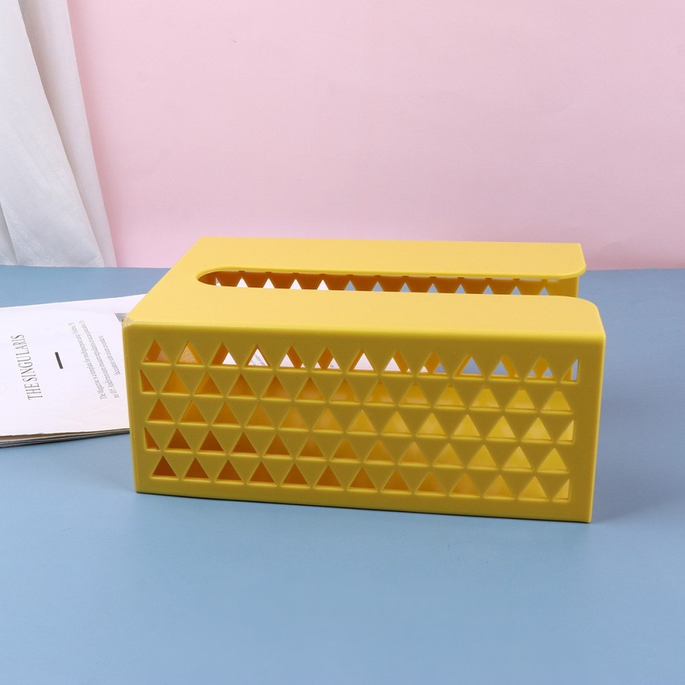1Pc Creative Hallow Tissue Box Punch Free Tissue Box Wall-Mounted ...