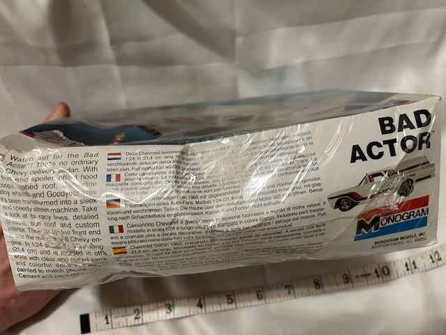 Monogram Bad Actor 1960 1/24 Scale 2267 Unopened Vintage Car Model | eBay